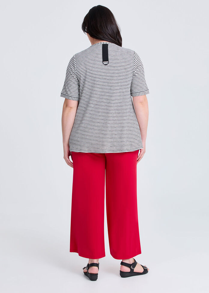 Shop Plus Size Texture Amanda Stripe Top, Stripes | Taking Shape AU