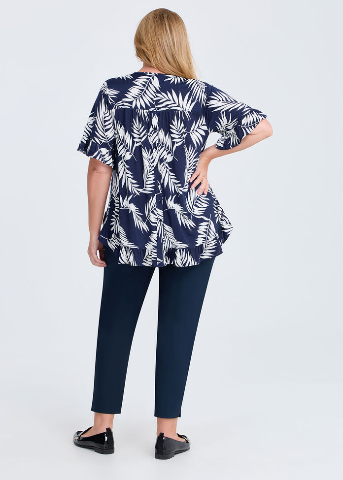 Shop Plus Size Salsa Ruffle Luna Top, Multi | Taking Shape NZ