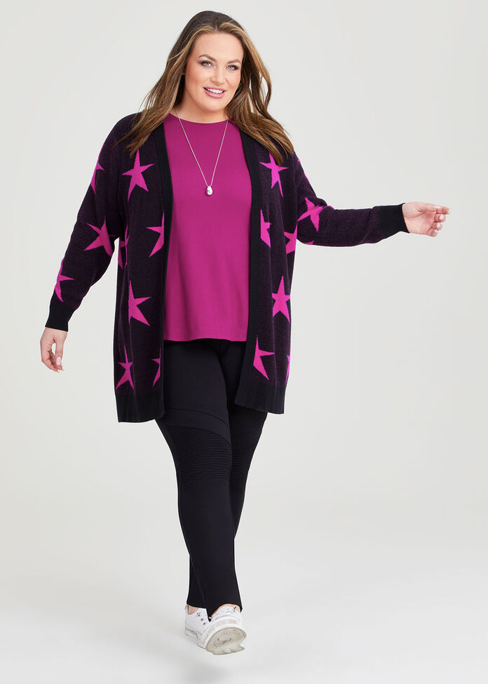 Shop Plus Size Rib Hi-lo Top in Purple | Taking Shape AU Shop Plus Size Rib Hi-lo Top in Purple | Taking Shape AU