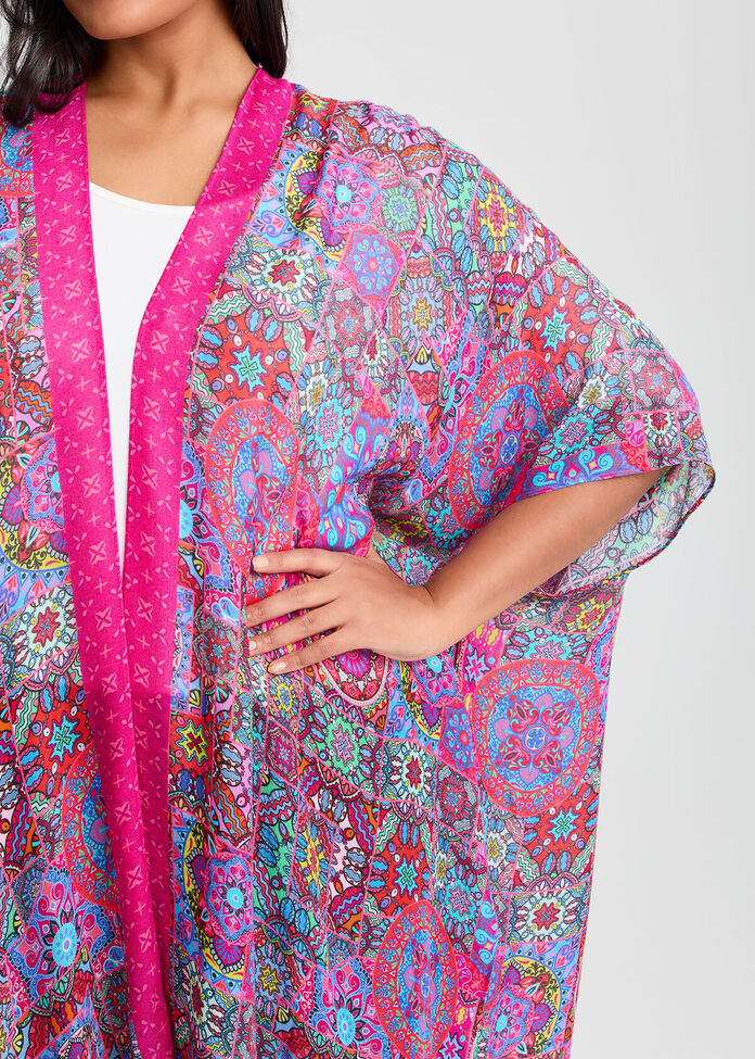 Shop Mosaic Print Cape in Multi | Accessories | Taking Shape AU