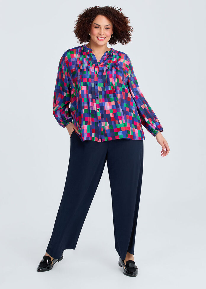 Shop Plus Size Natural Bridie Tunic, Multi | Taking Shape NZ