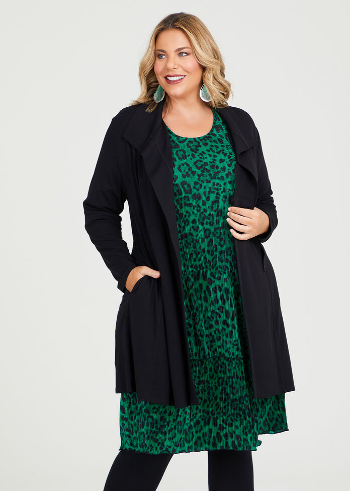 Shop Plus Size Wiseguy Lia Cardigan, Black | Taking Shape AU