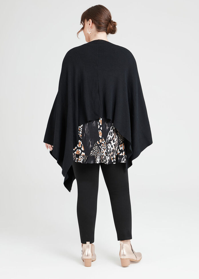 Shop Button Detail Wrap in Black | Accessories | Taking Shape AU