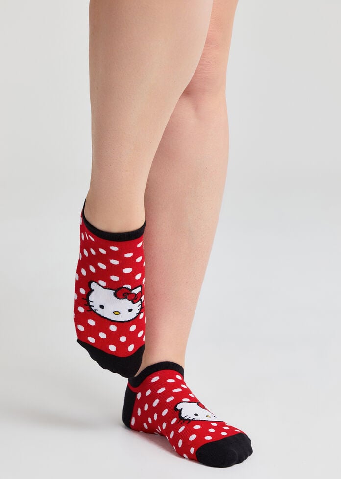 Shop 3 Pack Hello Kitty Ankle Socks in Multi | Accessories | Taking ...