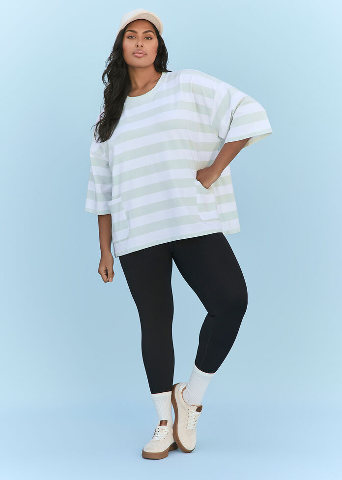 Shop Plus Size Cloud Touch Seam Detail Legging, Black | Taking Shape AU