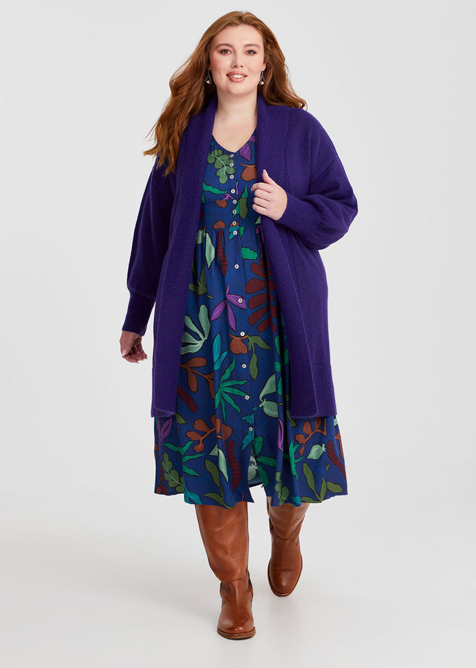 Shop Plus Size Natural Luminous Nightfall Dress, Multi | Taking Shape AU