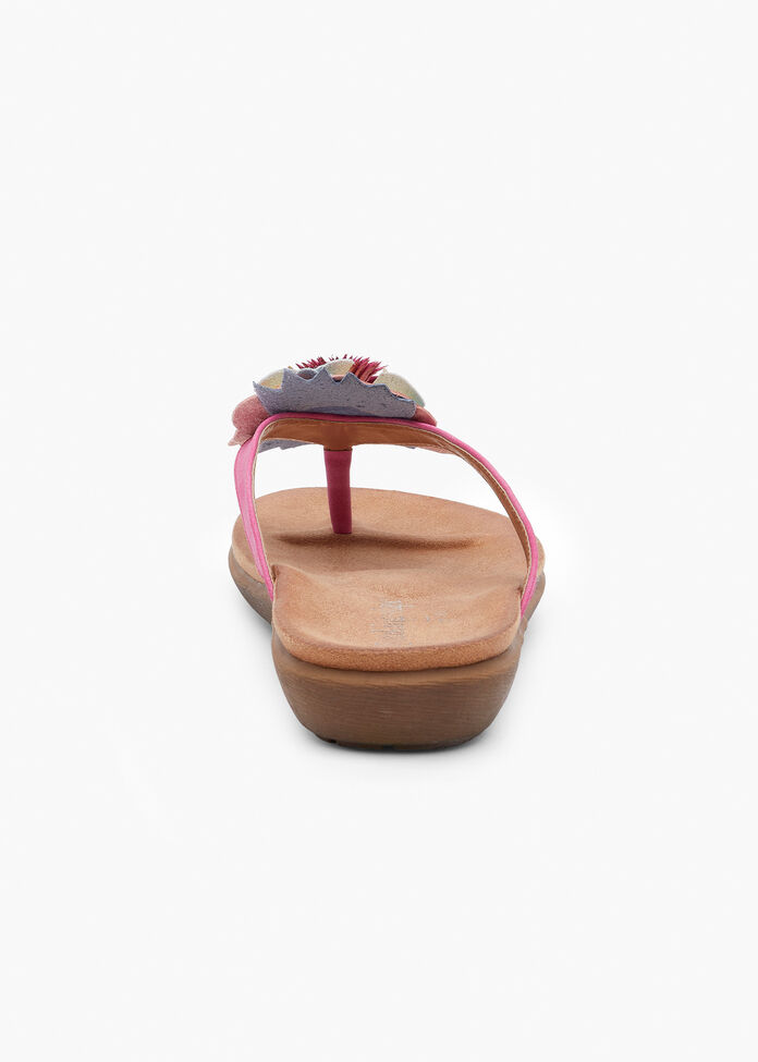 Shop Multi Pink Floral Sandal | Comfortable Shoes | Taking Shape AU