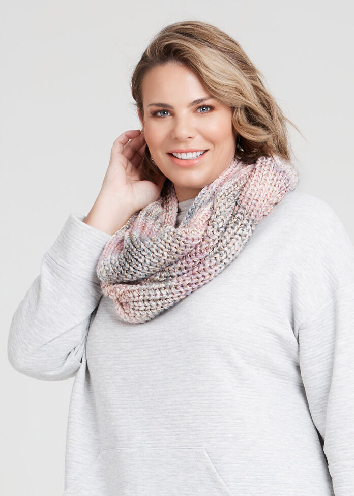 Shop Sequin & Lurex Knit Snood in Multi | Accessories | Taking Shape NZ