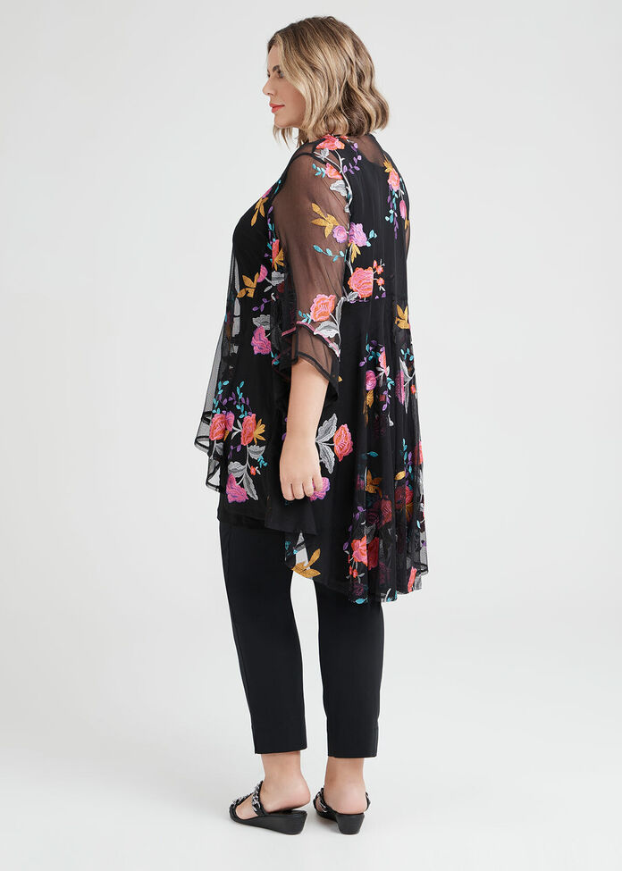 Shop Plus Size Dress Code Embroidered Tunic, Multi | Taking Shape AU