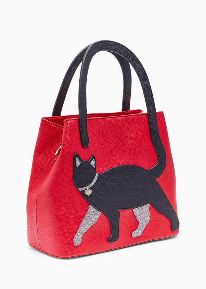 Shop Cat Shoulder Bag in Red | Accessories | Taking Shape AU