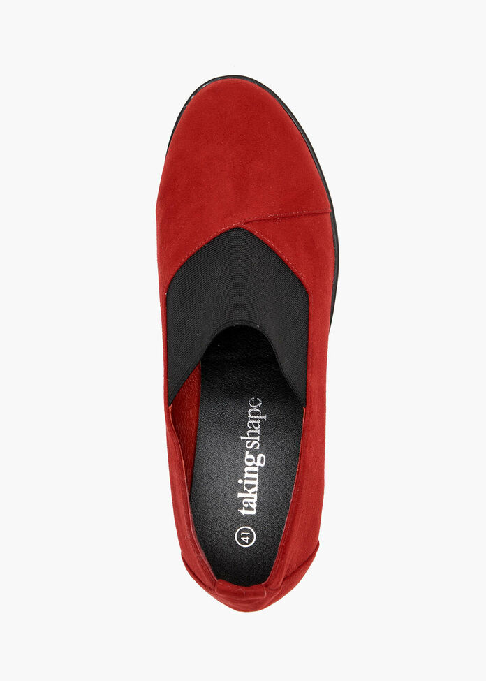 Shop Elastic Front Wedge Shoe | Comfortable Shoes | Taking Shape AU