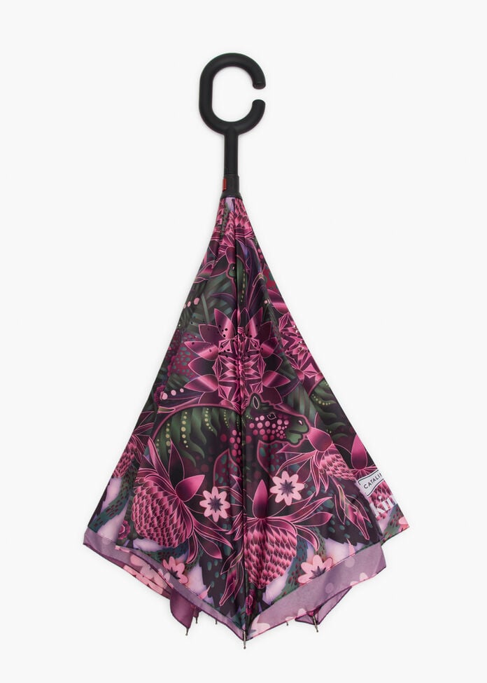 Shop Catalina Print Inverted Umbrella in Multi | Accessories | Taking ...