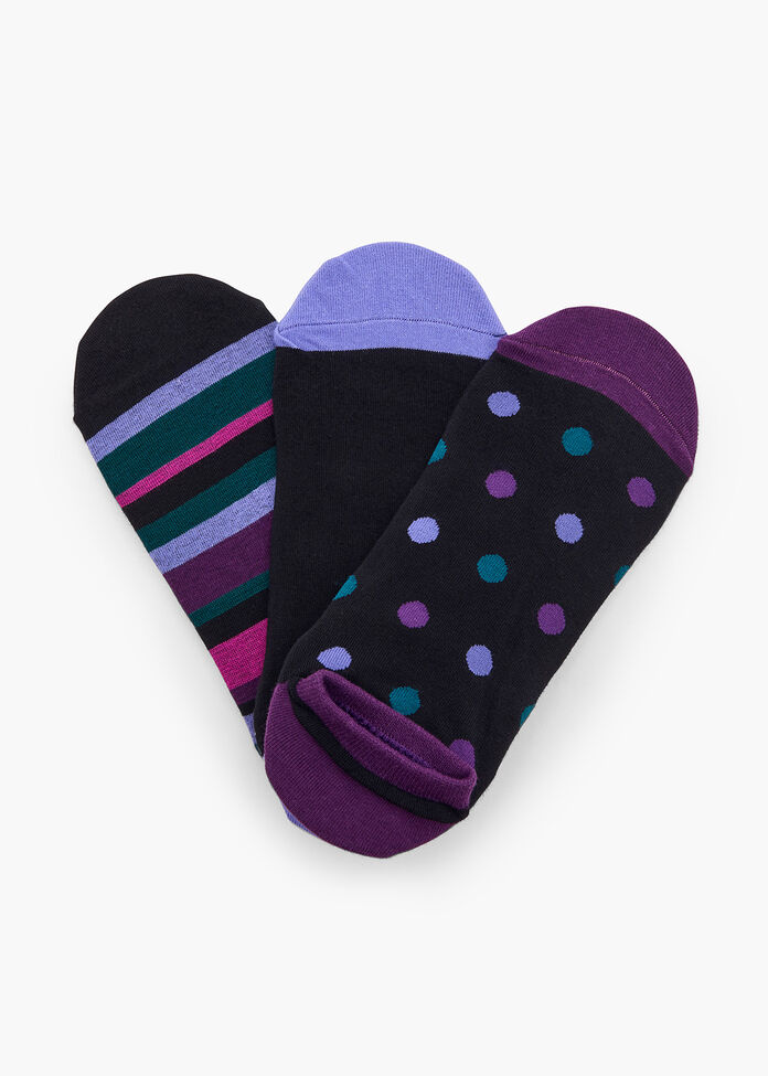 Shop 3 Pack Bamboo Multi Socks in Multi | Accessories | Taking Shape AU