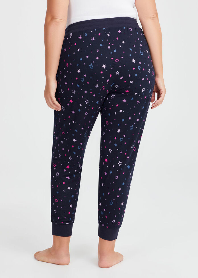 Shop Plus Size Lounge Starry Night Cuff Pant, Multi | Taking Shape AU