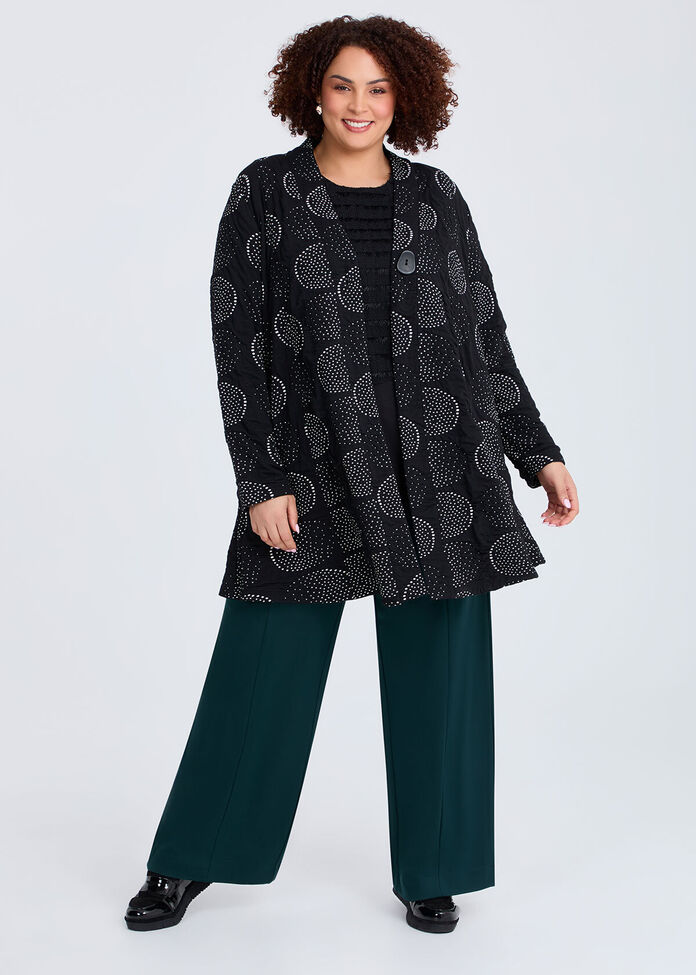 Shop Plus Size Aria Texture Panel Top, Black | Taking Shape AU