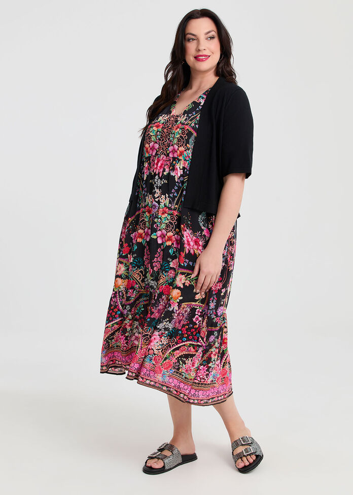 Shop Plus Size Natural Summer Days Dress, Multi | Taking Shape AU