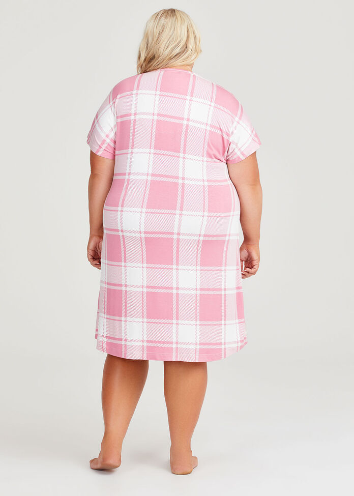 Shop Plus Size Tigger Check Nightie, Multi | Taking Shape AU