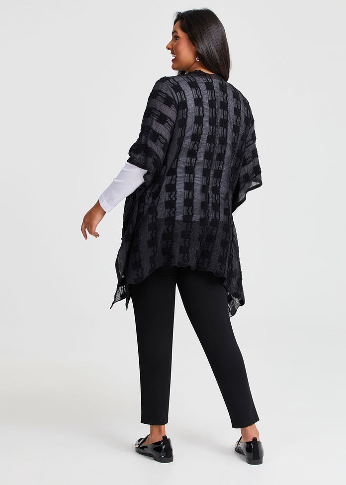 Shop Mesh Geometric Cape in Black | Accessories | Taking Shape AU