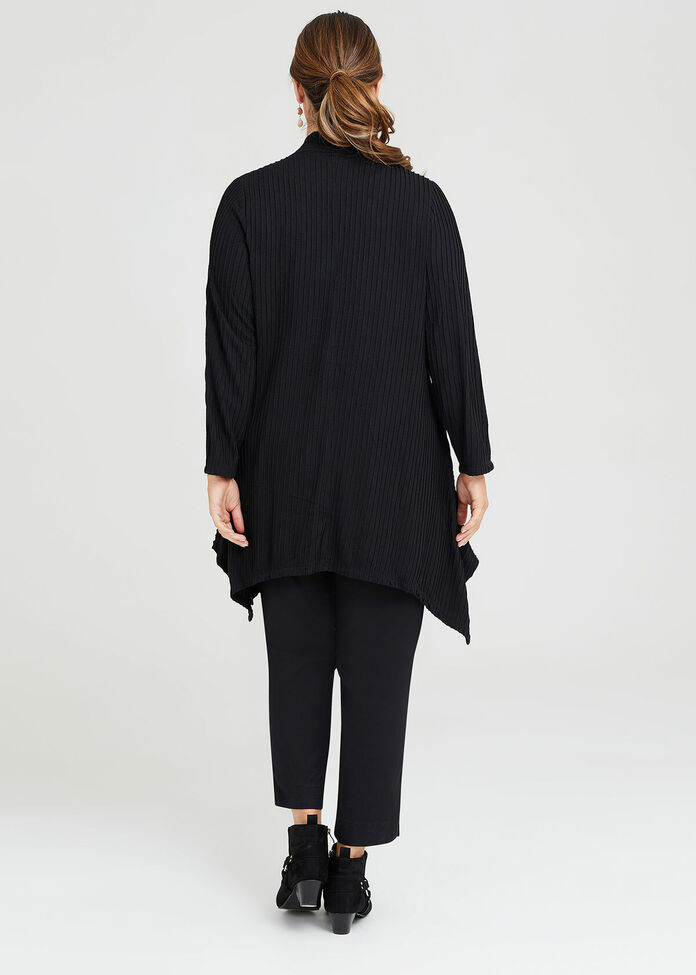 Shop Plus Size Tammy Textured Cardigan, Black | Taking Shape AU
