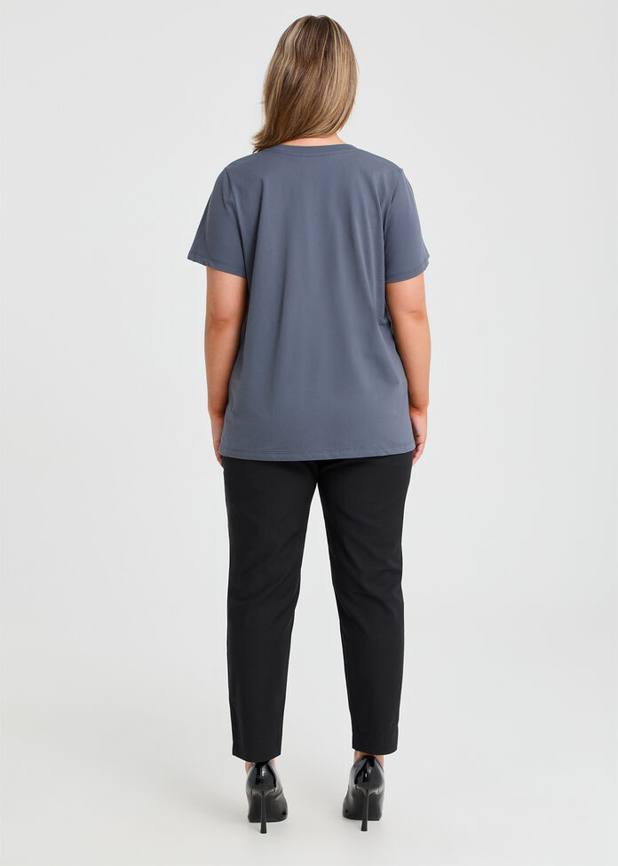 Shop Plus Size Devil Wears Prada T-shirt, Grey | Taking Shape NZ