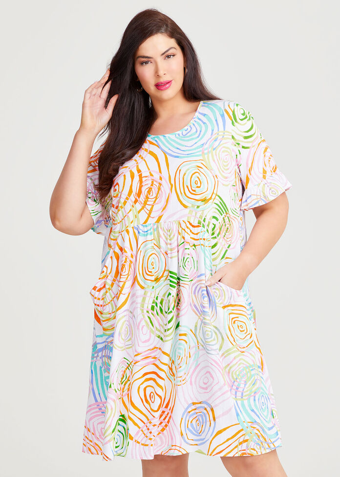 Shop Plus Size Everyday Empire Natural Dress, Multi | Taking Shape AU