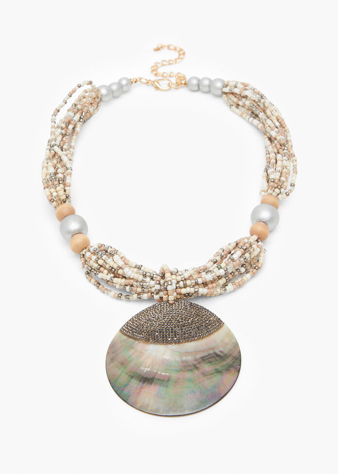 Shop Shell Necklace in White | Accessories | Taking Shape AU