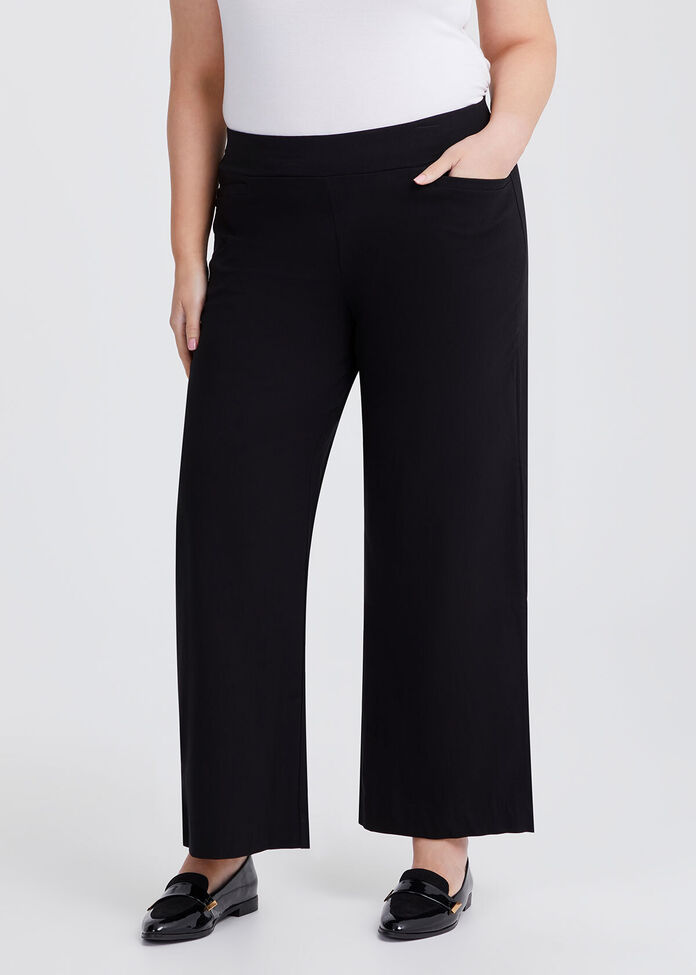 Shop Plus Size Freya Straight Leg Pocket Pant, Black | Taking Shape AU