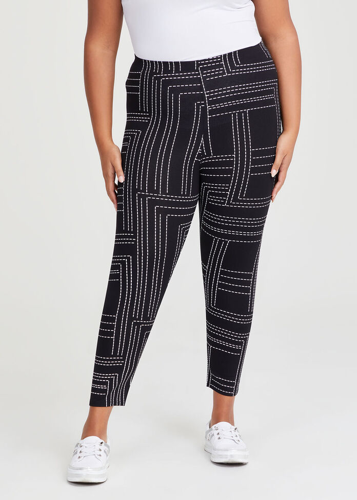 Shop Plus Size Natural Essie Legging, Multi | Taking Shape AU