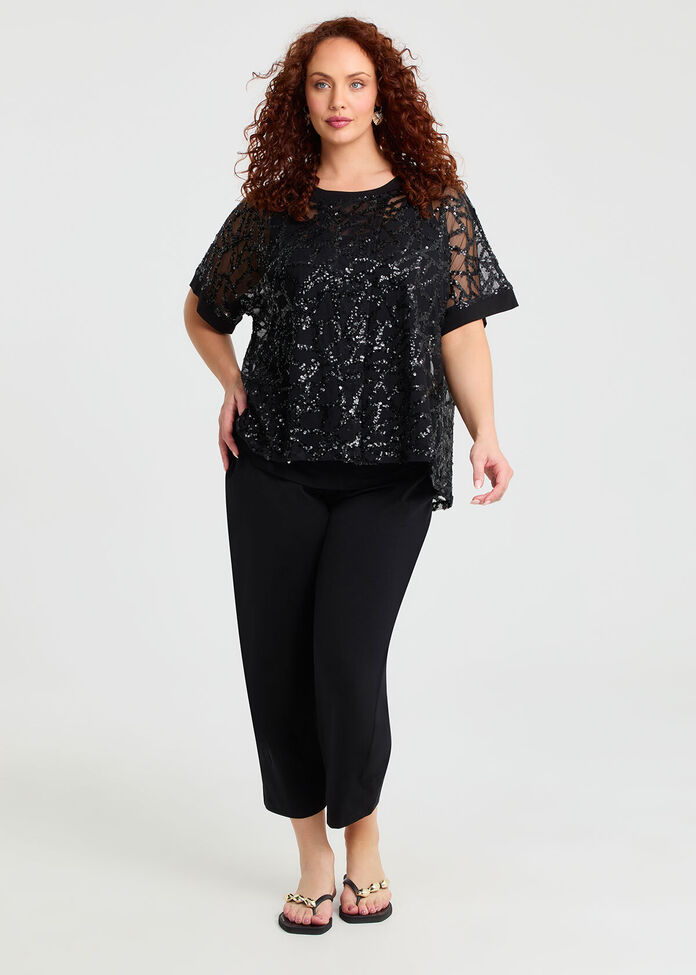 Shop Plus Size Pima Cotton Icon Pant in Black | Taking Shape IE