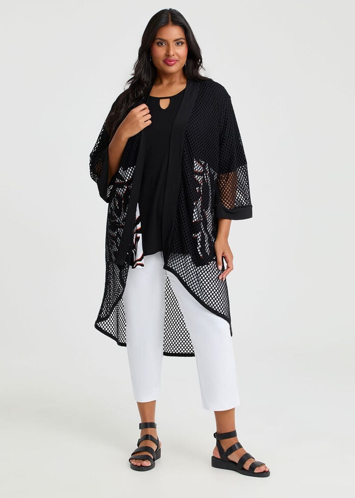 Shop Plus Size Pocket Natural Tunic, Black | Taking Shape NZ