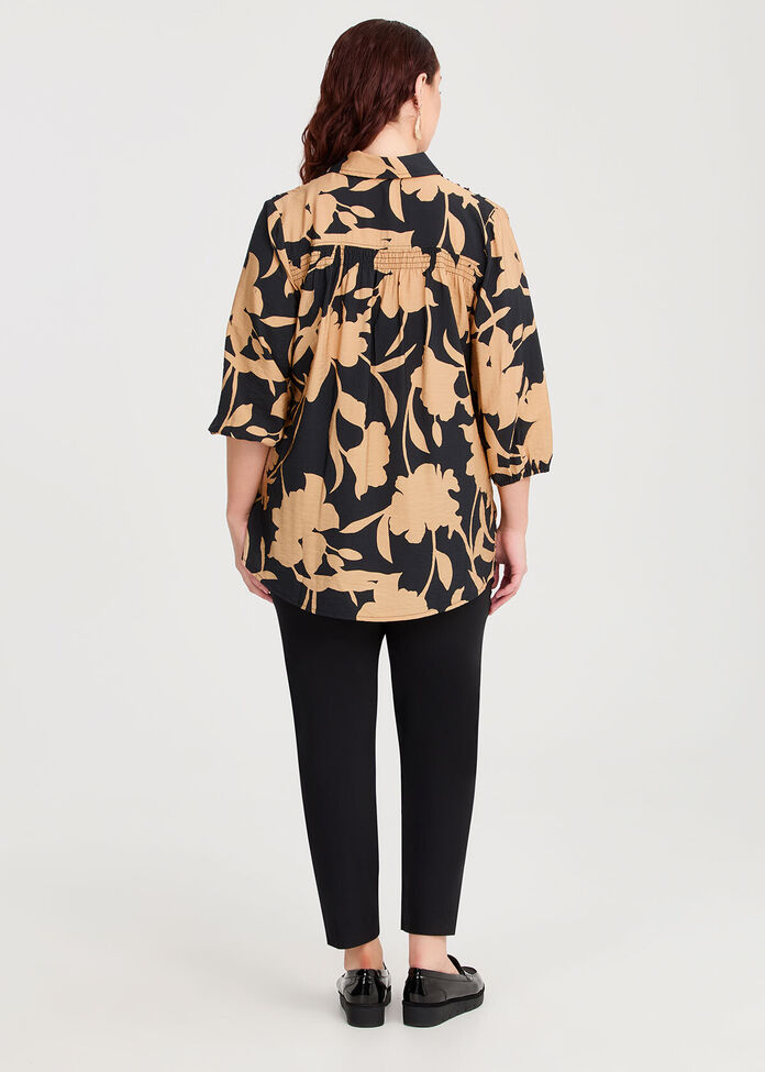 Shop Plus Size Floral Natural Tunic, Multi | Taking Shape AU