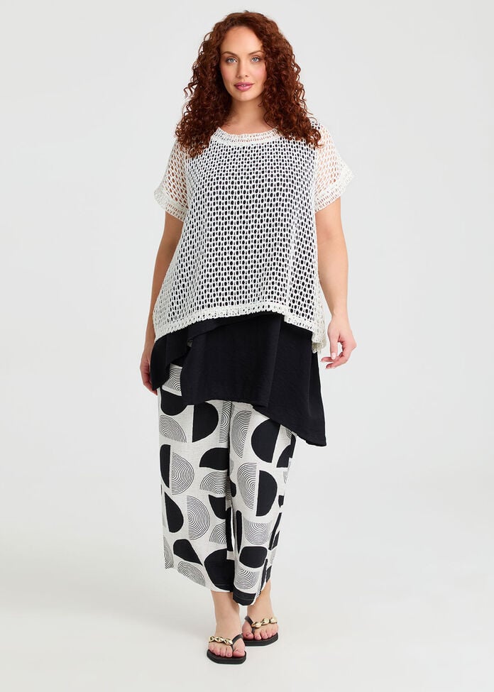 Shop Plus Size Natural Layering Sleeveless Top, Black | Taking Shape CA