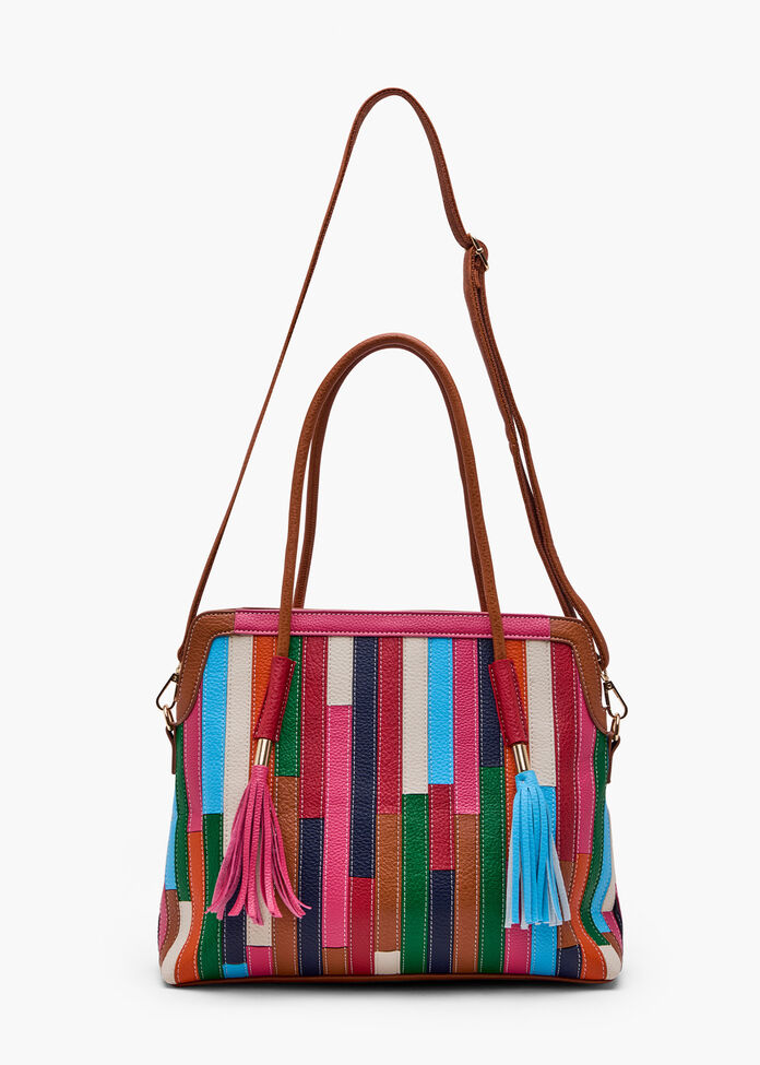 Shop Patchwork Panel Bag in Multi | Accessories | Taking Shape AU