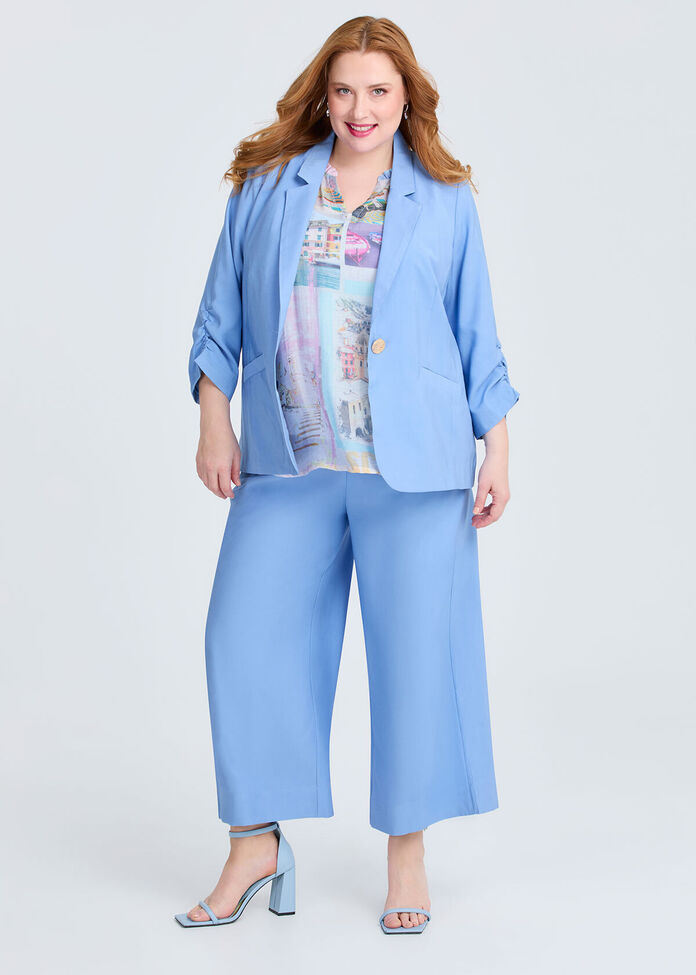 Shop Plus Size Alexandra Short Sleeve Top, Multi | Taking Shape NZ