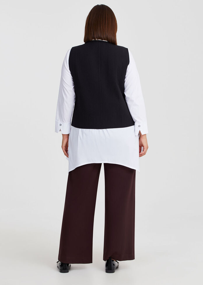 Shop Plus Size Reversible Quilt Natural Vest, Multi | Taking Shape AU