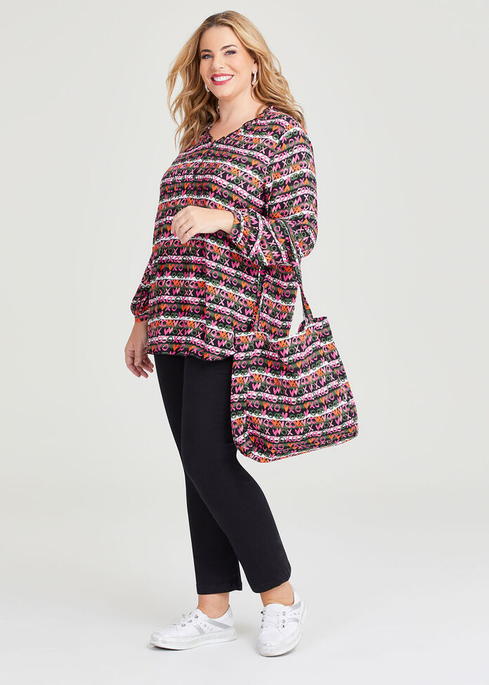 Shop Mini Hearts Reversible Tote in Multi | Accessories | Taking Shape AU