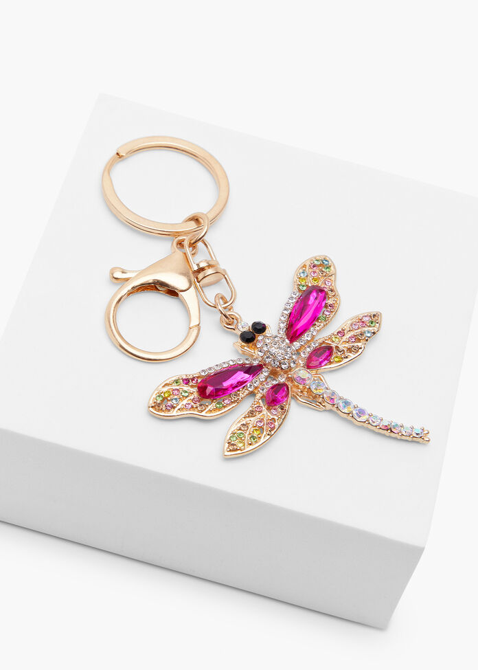 Shop Bling Dragonfly Keychain in Multi | Accessories | Taking Shape AU