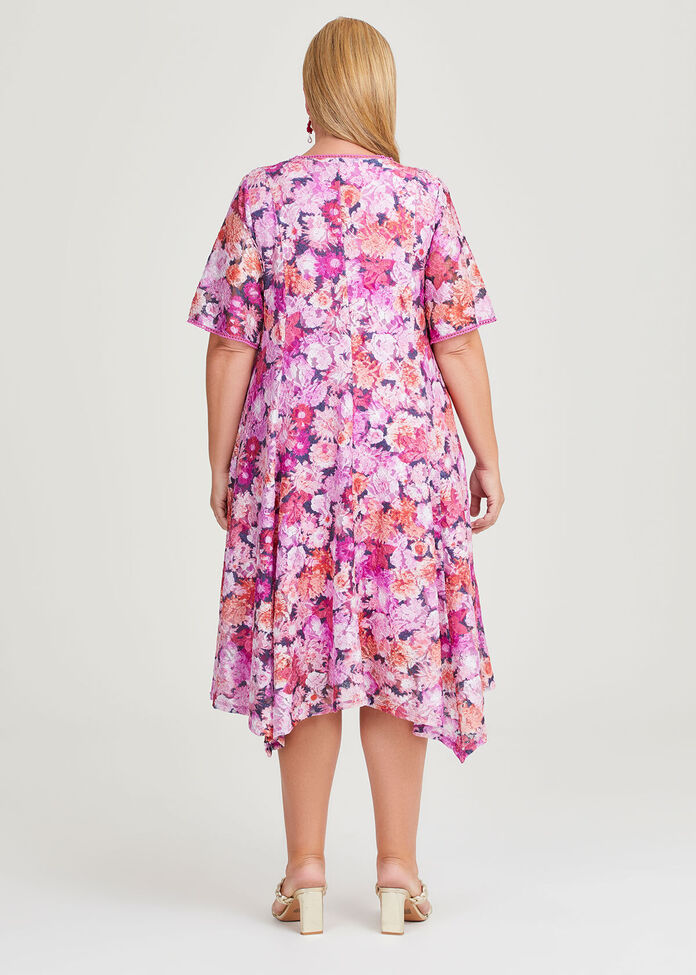 Shop Plus Size Bouquet Lace Cocktail Dress Red Taking Shape Au
