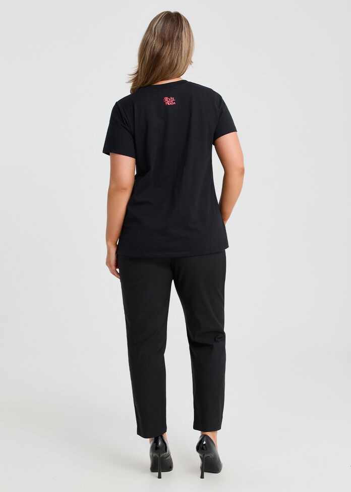 Shop Plus Size Devil Wears Prada Coffee T-shirt, Black | Taking Shape AU