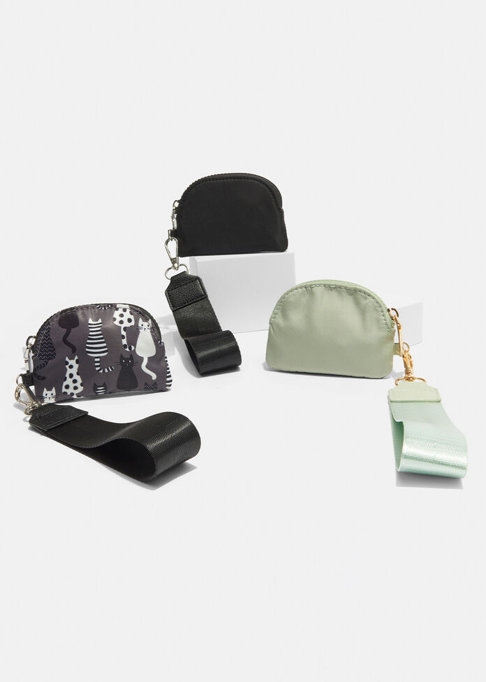 Shop Nylon Zip Coin Purse in Green | Accessories | Taking Shape AU