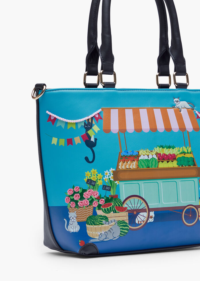 Shop 3D Scene Shoulder Bag in Multi | Accessories | Taking Shape AU