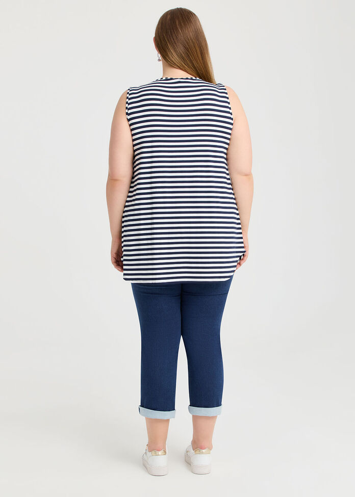 Shop Plus Size Rosie Stripe Tank, Stripes | Taking Shape NZ