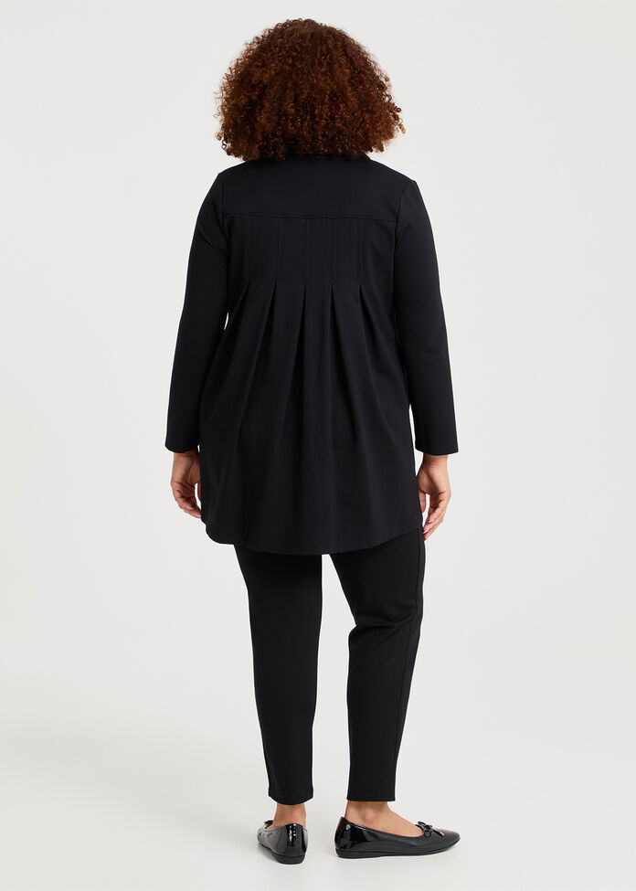Shop Plus Size Bamboo Ponte Mia Jacket, Black | Taking Shape NZ