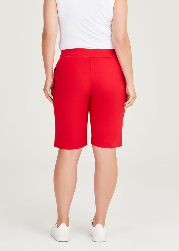 Shop Plus Size Women's Red Expose Shorts | Taking Shape AU