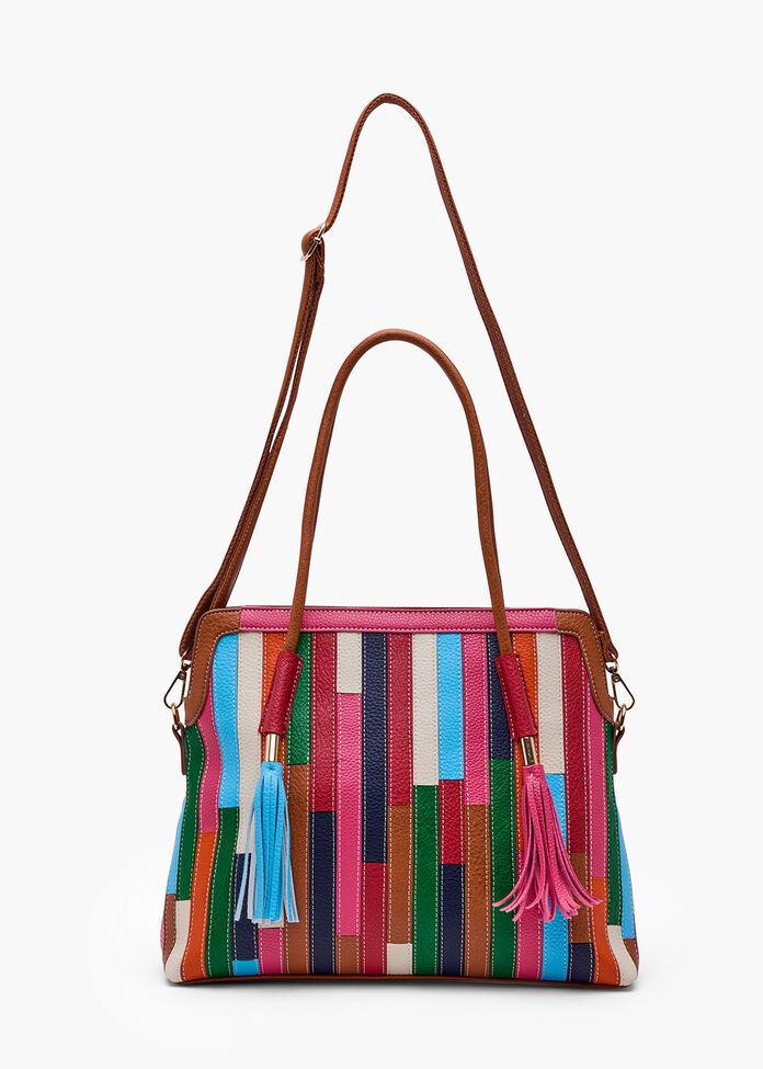 Shop Patchwork Panel Bag in Multi | Accessories | Taking Shape AU