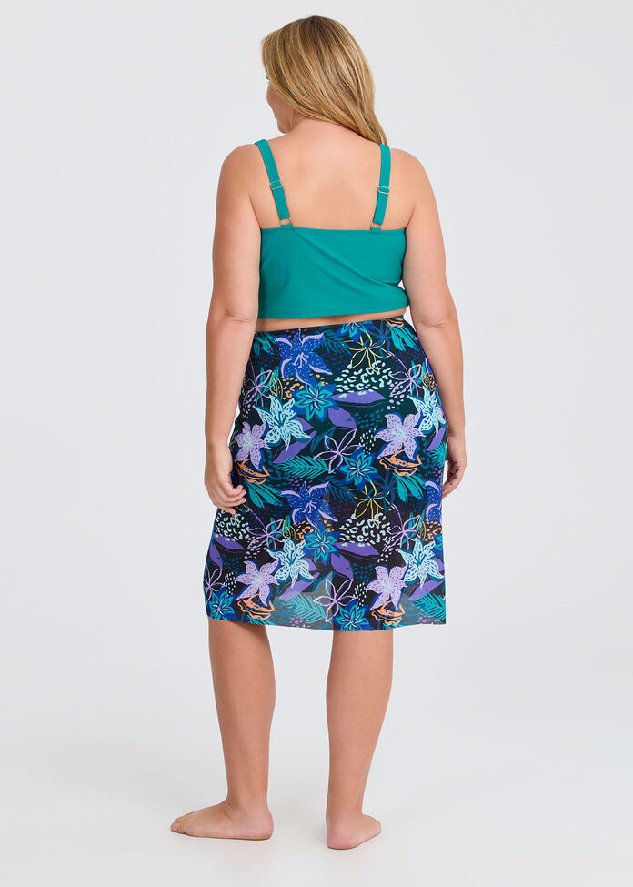 Shop Plus Size Poolside Mesh Sarong, Multi | Taking Shape AU