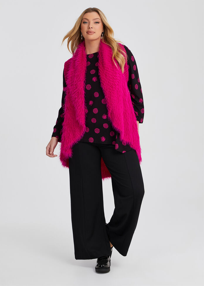 Shop Fuzzy Vest in Pink | Accessories | Taking Shape AU