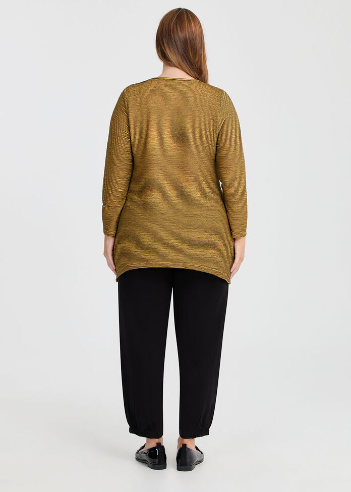 Shop Plus Size Ottoman Rib Knit Tunic, Yellow | Taking Shape AU