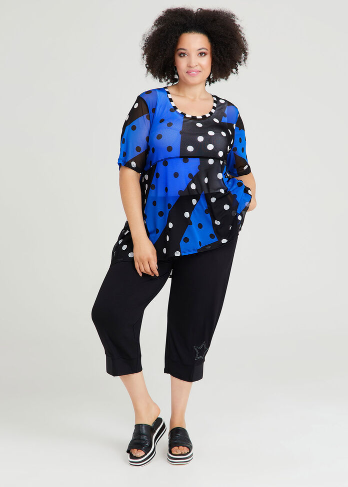 Shop Plus Size Mesh Out & About Top, Multi | Taking Shape AU