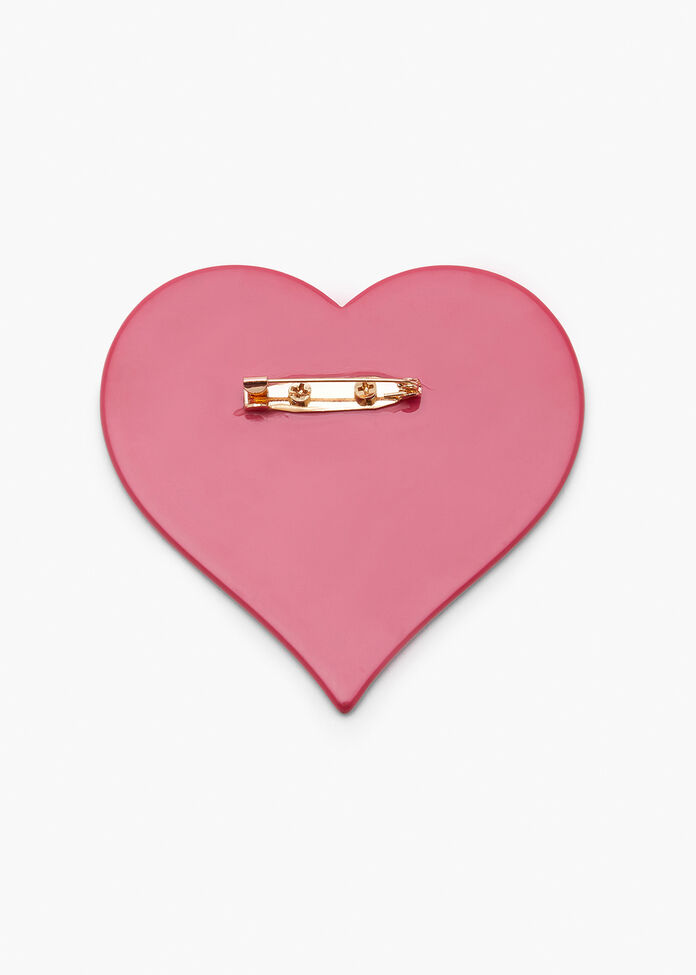 Shop Gingham Heart Brooch | Accessories | Taking Shape AU